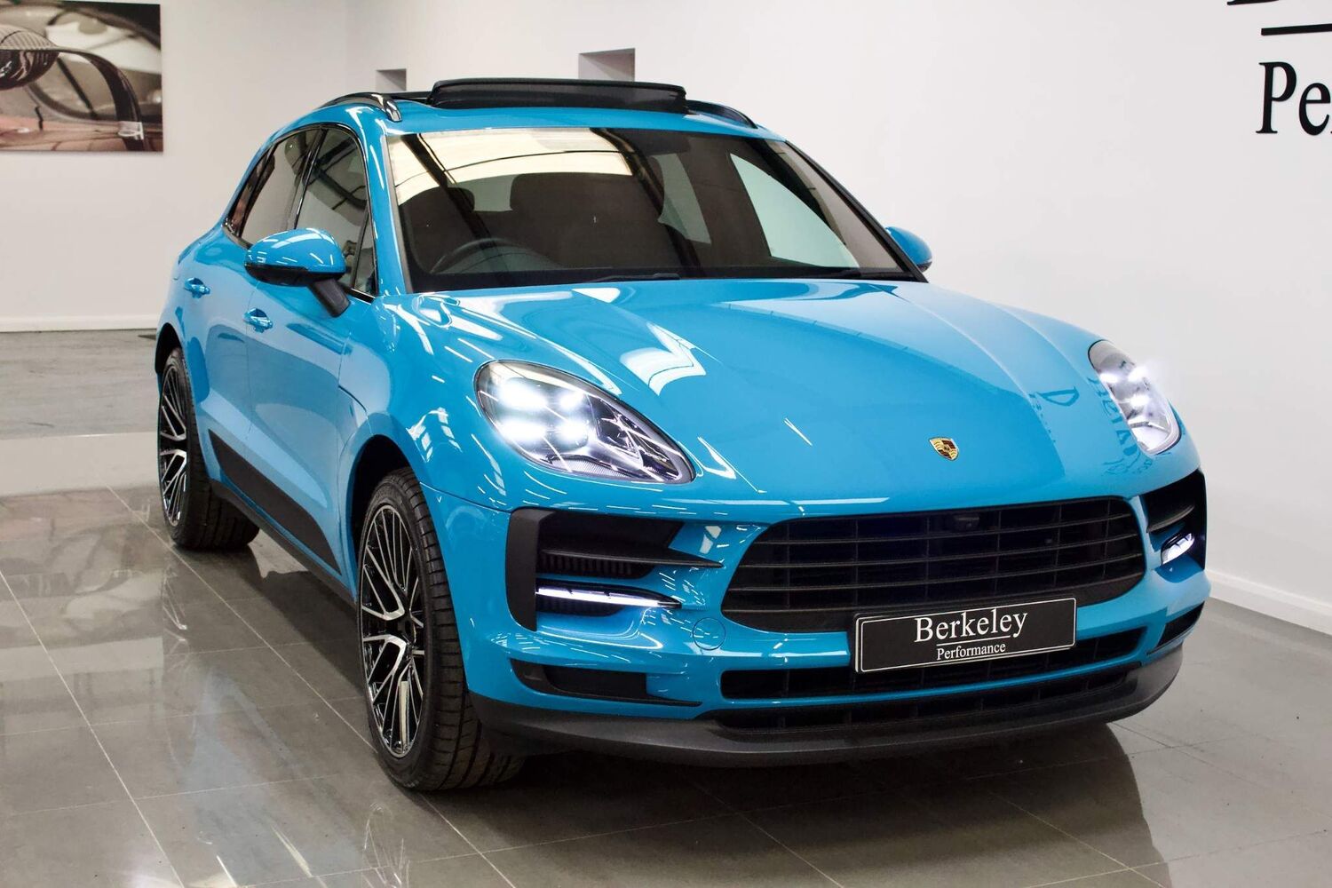 SOLD - Used PORSCHE MACAN 2019 Blue in Tamworth, Staffordshire ...