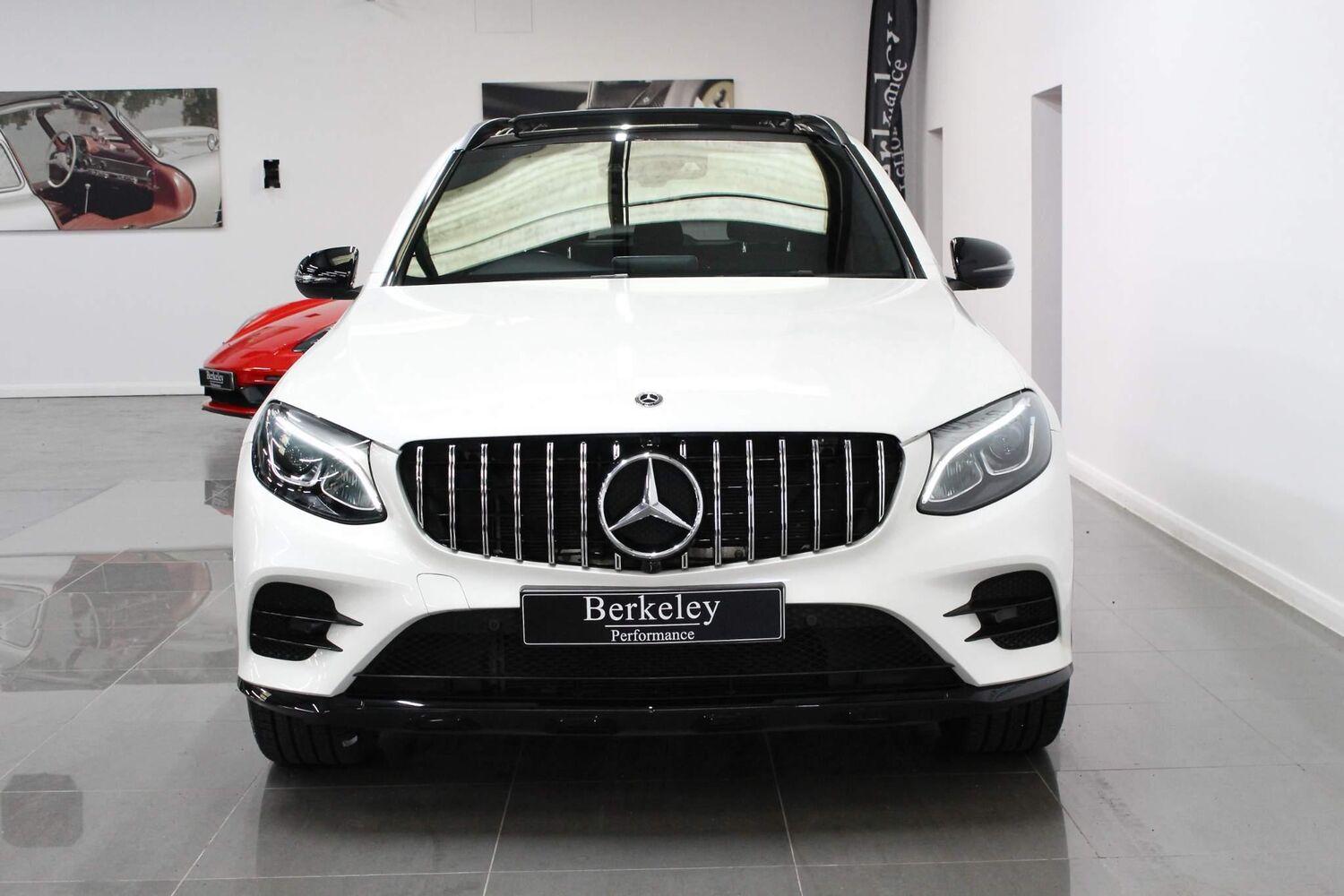 SOLD - Used MERCEDES-BENZ GLC 2019 White in Tamworth, Staffordshire ...