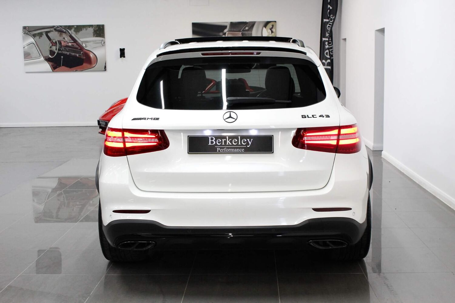 SOLD - Used MERCEDES-BENZ GLC 2019 White in Tamworth, Staffordshire ...